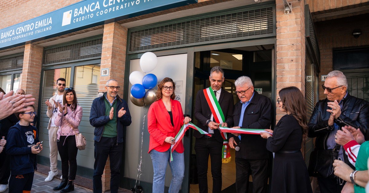 Inaugurazione nuova sede della filiale di Lagosanto - Banca Centro Emilia